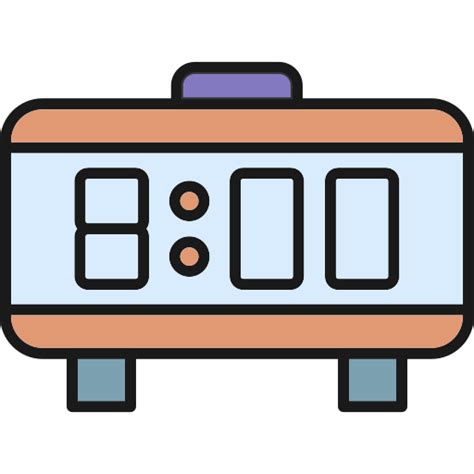 Alarm Clock Generic Outline Color Icon