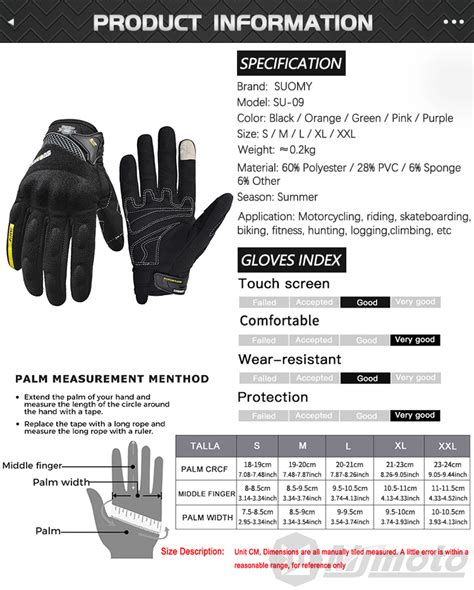 Suomy Summer Breathable Motorcycle Riding Gloves Women Rider Anti Fall