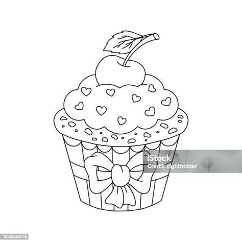 맛있는 팬케이크 아이들을위한 색칠 공부 책 페이지 만화 스타일의 캐릭터 흰색 배경에서 격리된 벡터 그림입니다 만화에 대한 스톡