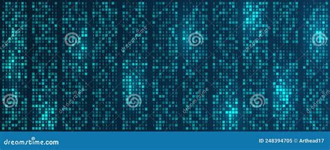 Technological Background Decryption And Encryption Of Information Big