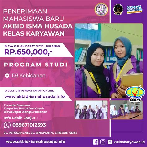 Jurusan Dan Akreditasi Kampus Akbid Isma Husada Cirebon Kuliah Karyawan