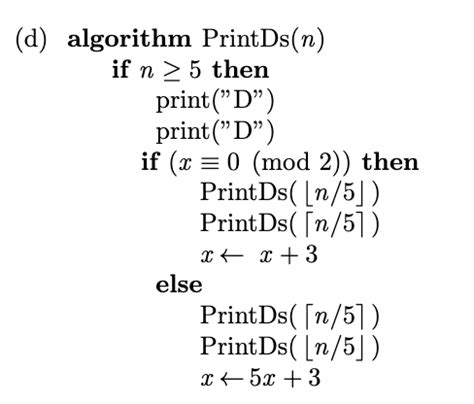 Solved Give an asymptotic estimate using the Θ notation of Chegg