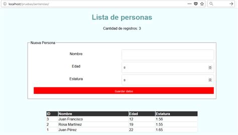 sentencias preparadas en php y mysql con ejemplos parte 2 cable naranja