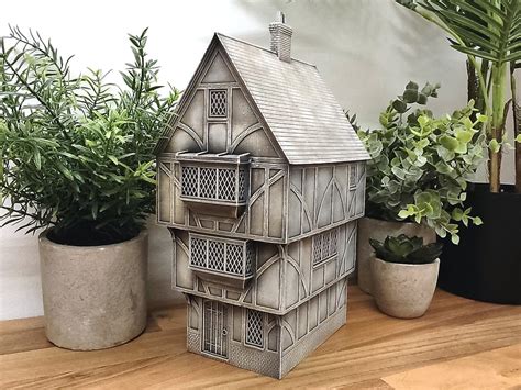 Vogland Medieval Tudor Town House 3dthursday 3dprinting « Adafruit