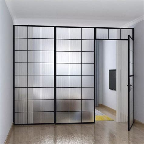 Smoked Glass Partition Wall Glass Partition Wall Glass Room Divider