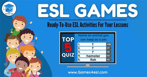 Esl Interactive Fun Games For Classroom Practice Top 4 Esl Games To