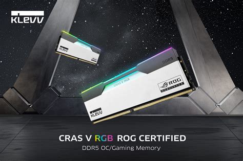 Klevv Introduces New Rog Certified Ddr5 Memory Kits Kitguru