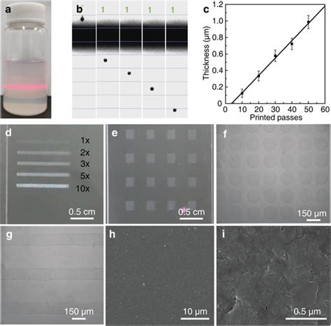 Optimization Of Water‐based Ca2nanb4o13 Ink Formulation A Photograph Download Scientific