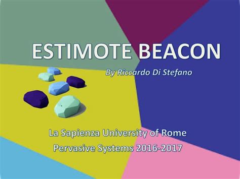 Estimote Beacon Presentation Pdf