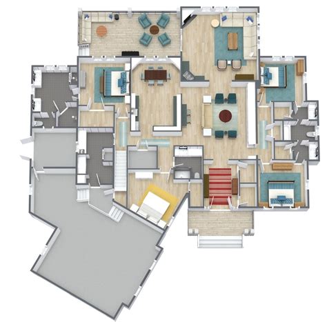 3 Bedroom 3 Bathroom Floor Plans Flooring Ideas