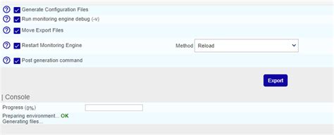 poller does not reload or export no errors in log files community