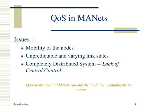 Ppt Qos Routing And Distributed Clustering In Mobile Ad Hoc Networks Powerpoint Presentation