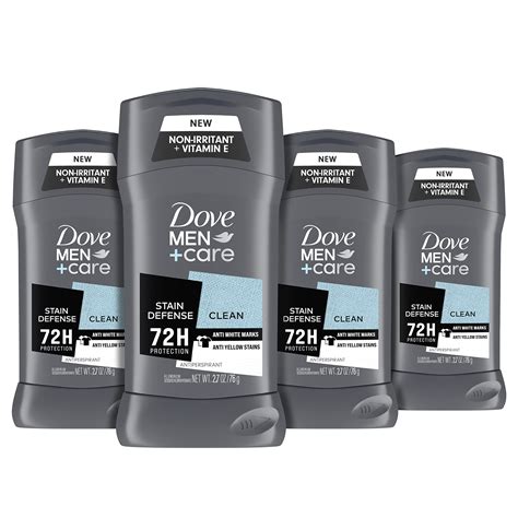 Dove Mencare Antiperspirant Deodorant Dry Spray Stain Defense Clean 4