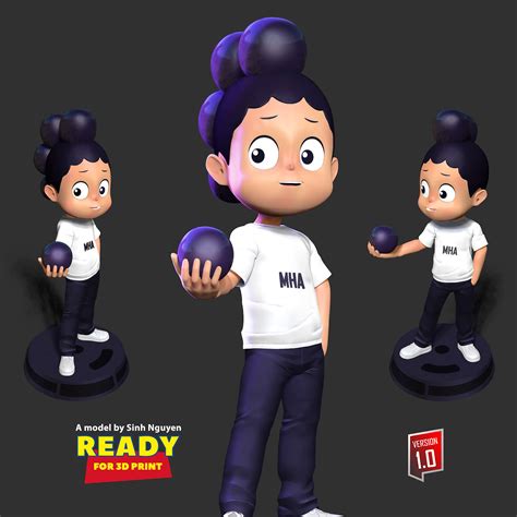 Minoru Mineta Fanart 3d Print Model By Sinh Nguyen