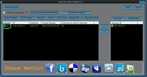 Cara Menggunakan Aplikasi Netcut Dan Netcut Defender ~ Ilmu Pendidikan Teknik Komputer