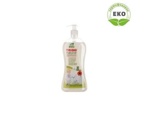 Tri Bio Препарат за миене на съдове балсам 840 Ml Memo Bg