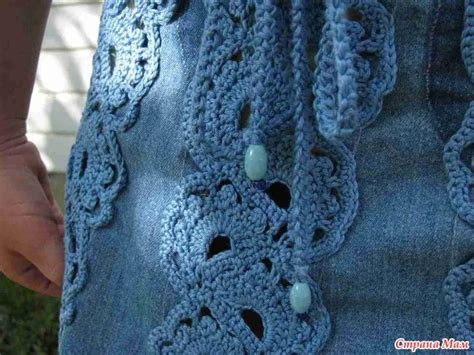 джинсовый жилет с кружевом крючком 2 тыс изображений найдено в Яндекс Картинках Вязание