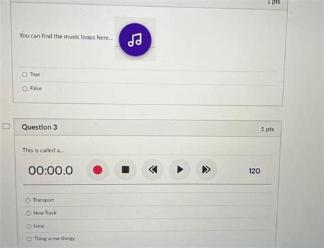 you can find the music loops here true false