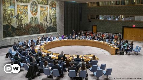 Un Security Council Rebukes Us On Israeli Settlements Dw 11212019