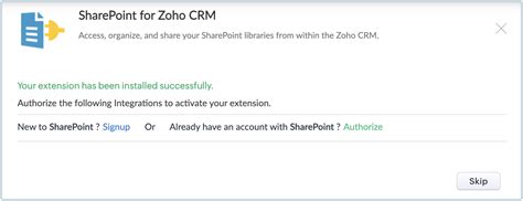 Sharepoint For Zoho Crm Online Help Zoho Crm
