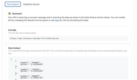 Wpdatatables To Api Wpgetapi