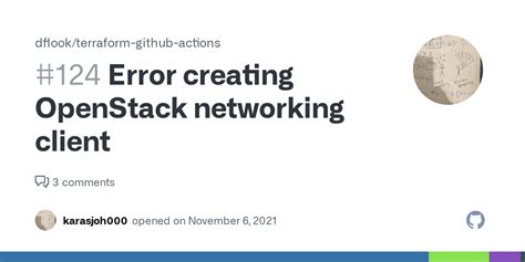Error Creating Openstack Networking Client Issue Dflook