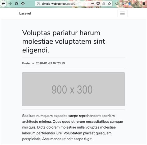 A Simple Webblog With Laravel And Crud Knowfox