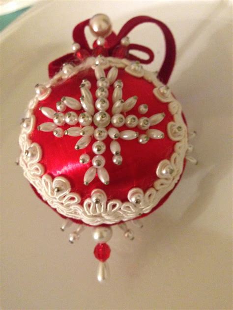 Diy Beaded Christmas Ornaments