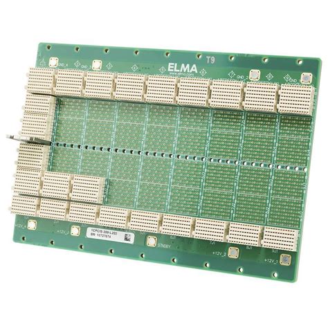 Compactpci Backplane 1cpcis 309 L200 Elma Electronic Ag Picmg Pci Express 6 10 Slots