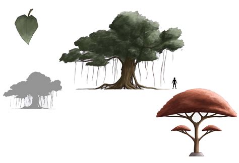Artstation A Massive Ancient Tree