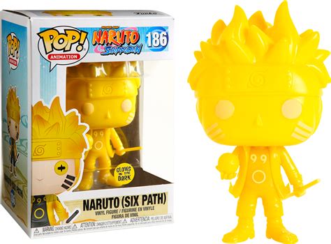 Funko Pop Naruto Shippuden Naruto Six Path Yellow Glow In The Dark