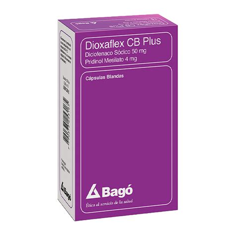 Dioxaflex Plus Cápsulas Blandas Laboratorios Bagó