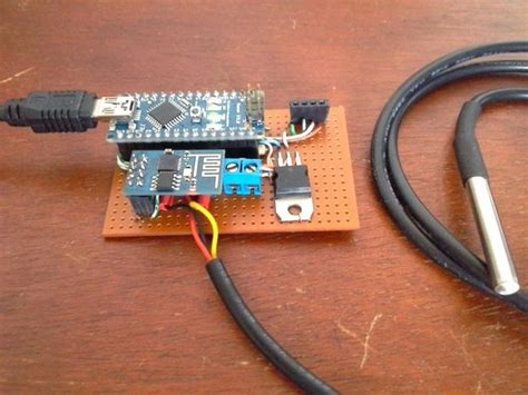 Prueba Web Server Esp8266 Arduino Ds18b20 Onewire