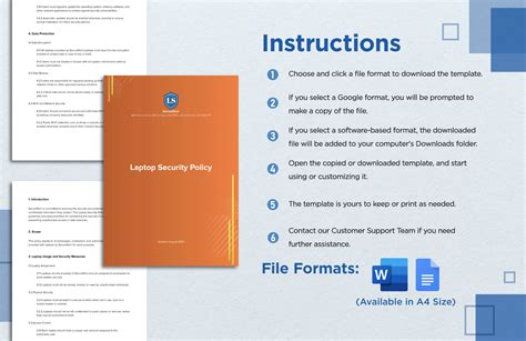 Laptop Security Policy Template In Word PDF Google Docs Download Template Net