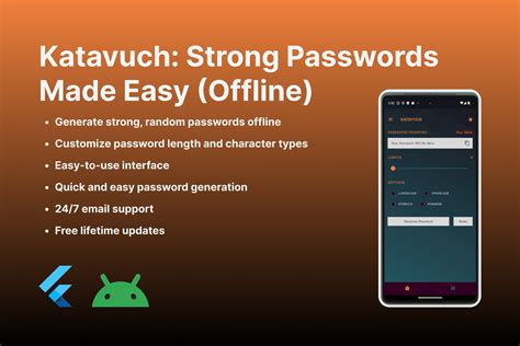 Katavuch Strong Passwords Made Easy Offline By Athiradiarun Codecanyon