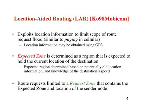 Ppt Overview Of Unicast Routing Protocols For Multihop Wireless