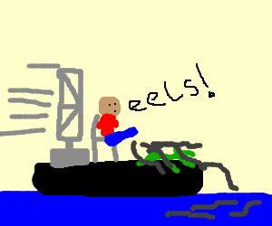 My Hovercraft Is Full Of Eels Drawception