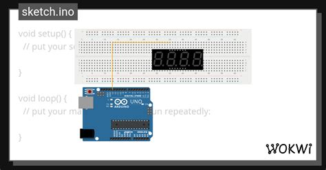 7 Digit Segment Display Wokwi Arduino And Esp32 Simulator