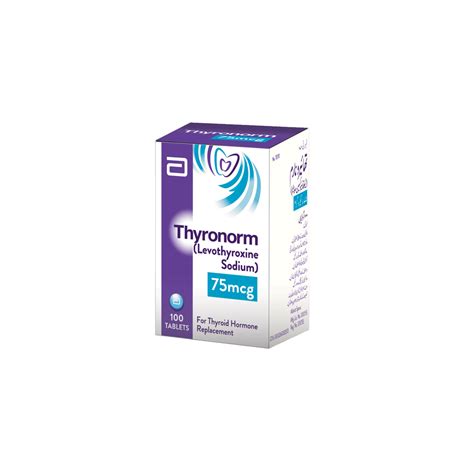 Tab Thyronorm 75mcg 100t 1s Abbot Kk Mart