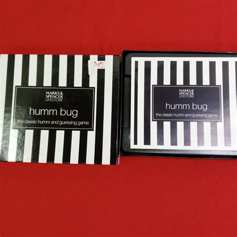 Marks And Spencer Humm Bug Guessing Game Card Game Complete Set For 175 Z3n Hobbies And Toys