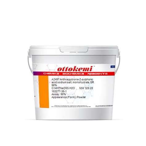 Anthraquinone 2 Sulphonic Acid Sodium Salt Monohydrate Gr 98 153277