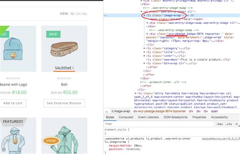 Attach Product Badges To A Custom Element Storecustomizer
