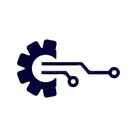 Tech Management Icon Stock Vector Illustration Of Database 264880972