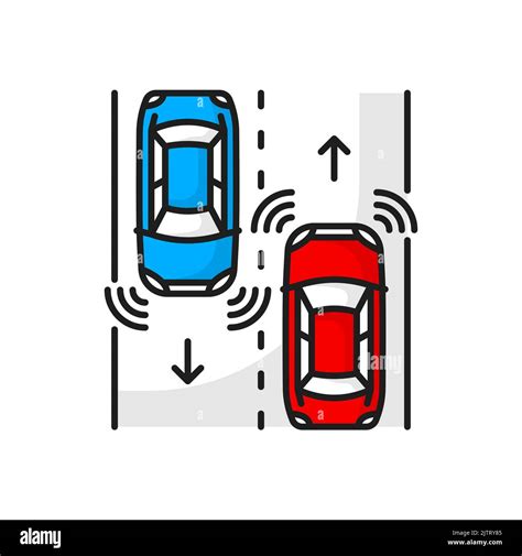 Autonomous Driverless Cars On Road In Traffic Self Driving Vehicles With Radar Sensing System