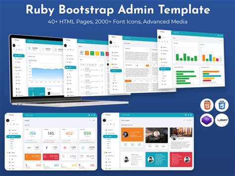 Ruby Bootstrap Admin Template Bootstrap Admin Template