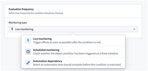 Automate • Condition • Evaluation Latency • Palantir