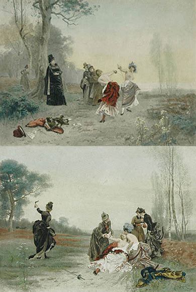 For Your Consideration A Topless Duel Between Noblewomen In 1897