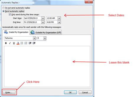 Outlook Out Of Office Auto Reply Only To Emails Directed To Me · Amr Eldib