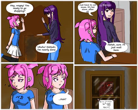 Preview Of My Comic Natsuki Shouldnt Be So Curious R Ddlc