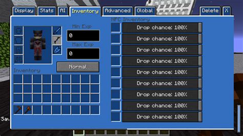 1 7 10 Super Custom Npcs Credit To Noppes For The Default Custom Npcs Minecraft Mod
